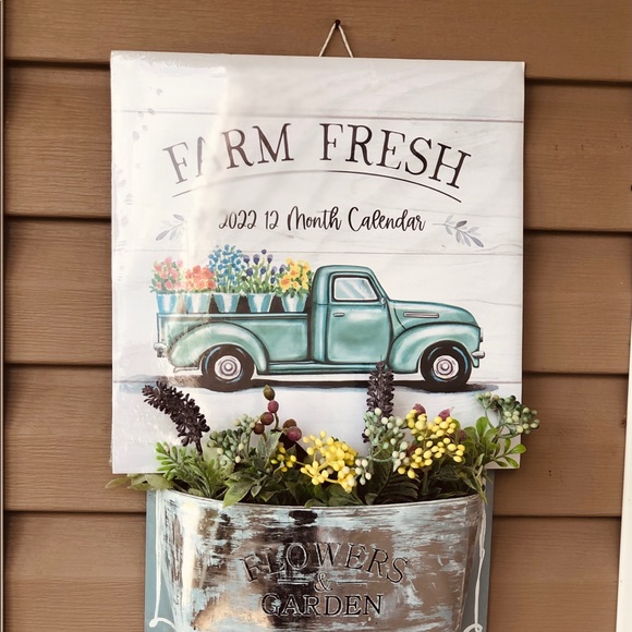 Wall Decor | Farm Fresh 222 Calendar | Poshmark
